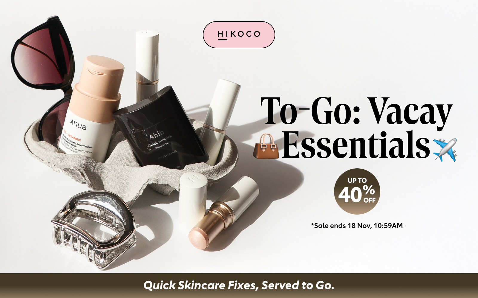 #WeeklySpecial To-Go: Vacay Essentials 👜 – HIKOCO